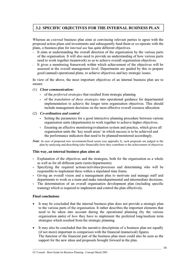 BUSINESS PLAN Template in Word and Pdf formats - page 20 of 27