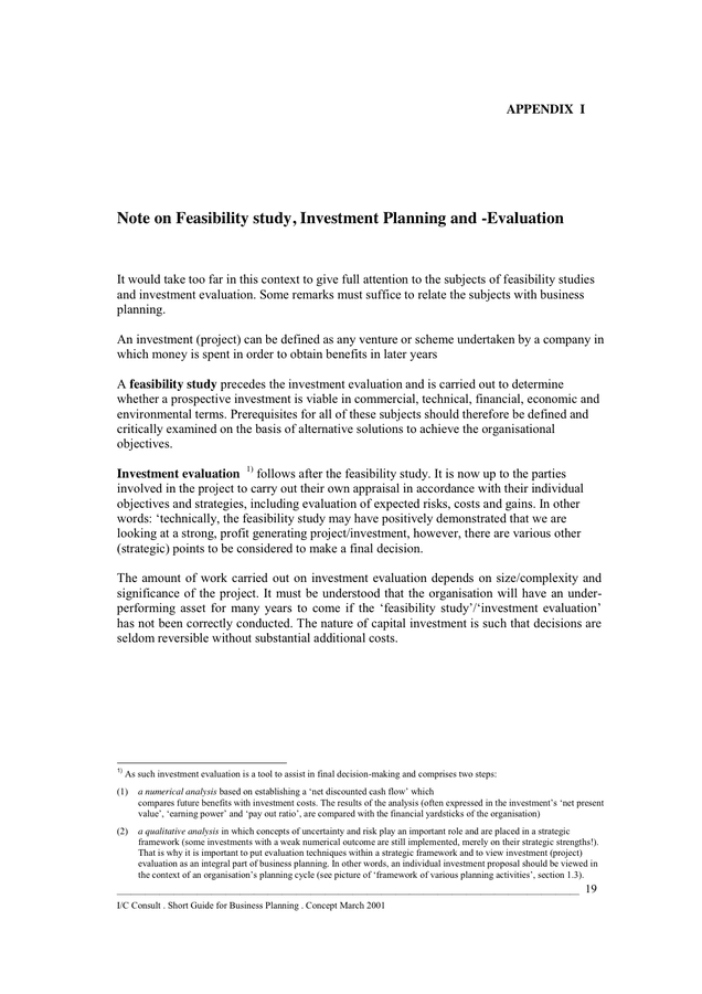 BUSINESS PLAN Template in Word and Pdf formats - page 23 of 27