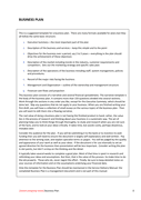 Business Plan Sample - download free documents for PDF, Word and Excel