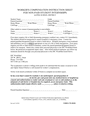 WORKER'S COMPENSATION INSTRUCTION SHEET in Word and Pdf formats