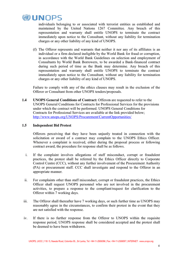 REQUEST FOR PROPOSAL in Word and Pdf formats - page 4 of 27