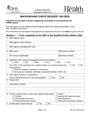 Background Check Request Form 301QED in Word and Pdf formats