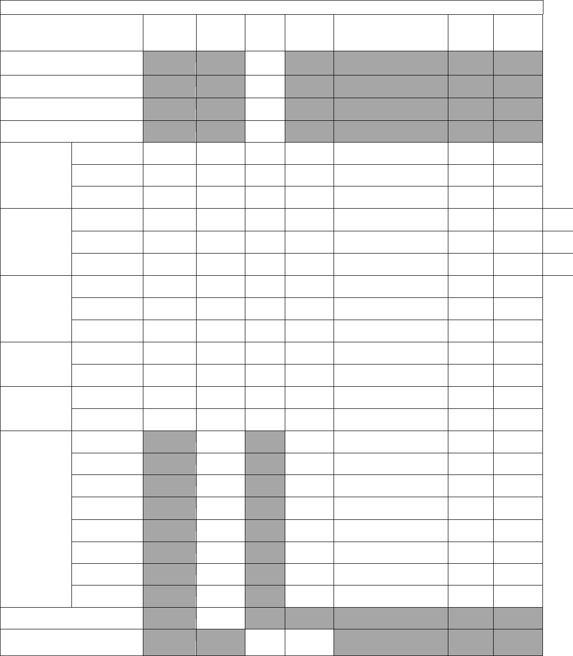Individual Debtor Financial Statement in Word and Pdf formats - page 3 of 4