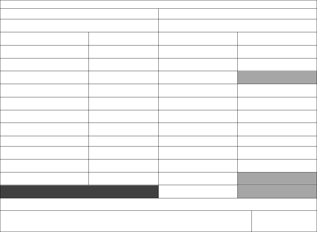 Individual Debtor Financial Statement in Word and Pdf formats - page 4 of 4
