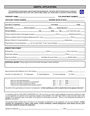 RENTAL APPLICATION Form in Word and Pdf formats