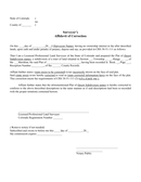 Affidavit of Correction - download free documents for PDF, Word and Excel