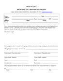 Deed of Gift Form - download free documents for PDF, Word and Excel