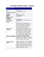 Cargo Incident Report in Word and Pdf formats