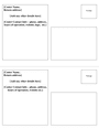 Postcard Template in Word and Pdf formats