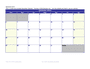 December Calendar 2015 in Word and Pdf formats
