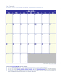May 2016 Calendar in Word and Pdf formats