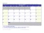 December Calendar 2017 in Word and Pdf formats