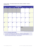 February 2018 Calendar - download free documents for PDF, Word and Excel