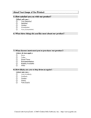 General Survey Form - download free documents for PDF, Word and Excel