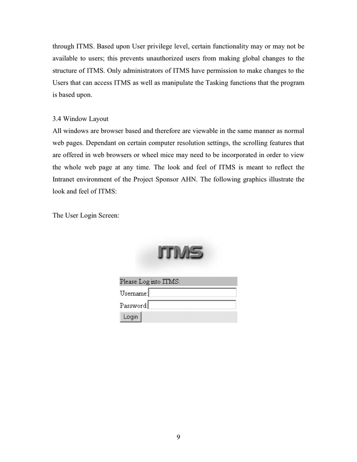 Software Design Document Template in Word and Pdf formats - page 11 of 34