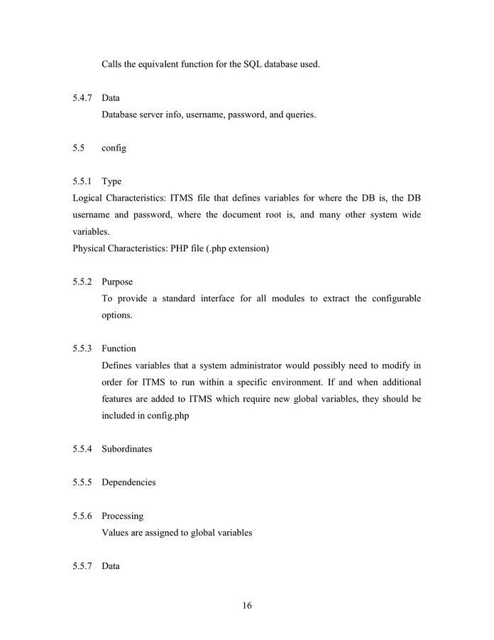 Software Design Document Template In Word And Pdf Formats Page 18 Of 34