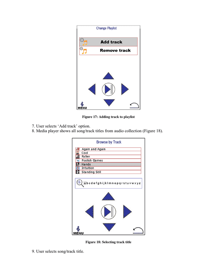 Software Design Document Sample in Word and Pdf formats - page 16 of 22
