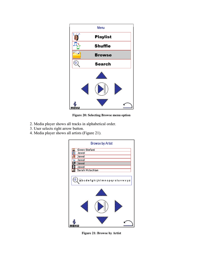 Software Design Document Sample in Word and Pdf formats - page 18 of 22