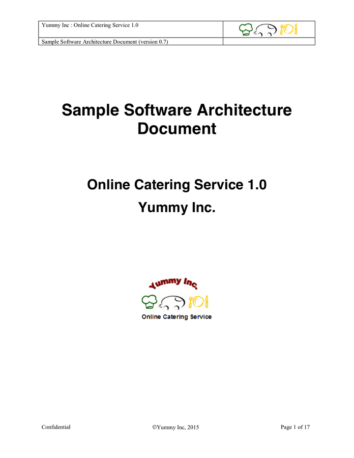 Software Architecture Document Download Free Documents For PDF Word
