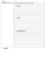 Cornell Notes Template in Word and Pdf formats