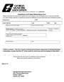 Direct Deposit Form in Word and Pdf formats