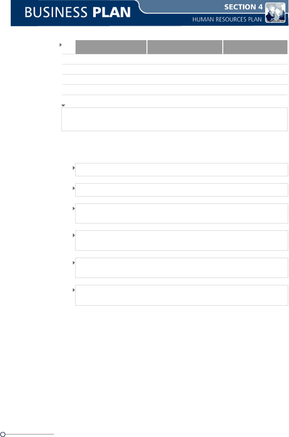 business plan Word template in Word and Pdf formats - page 6 of 10