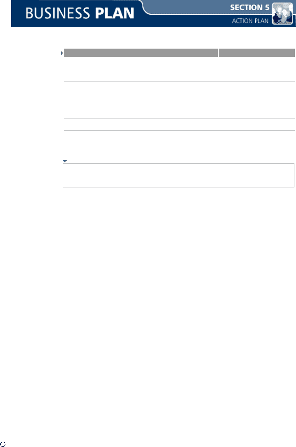 business plan Word template in Word and Pdf formats - page 7 of 10