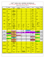 2005 work week schedule in Word and Pdf formats