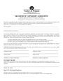 Copyright Release Form in Word and Pdf formats