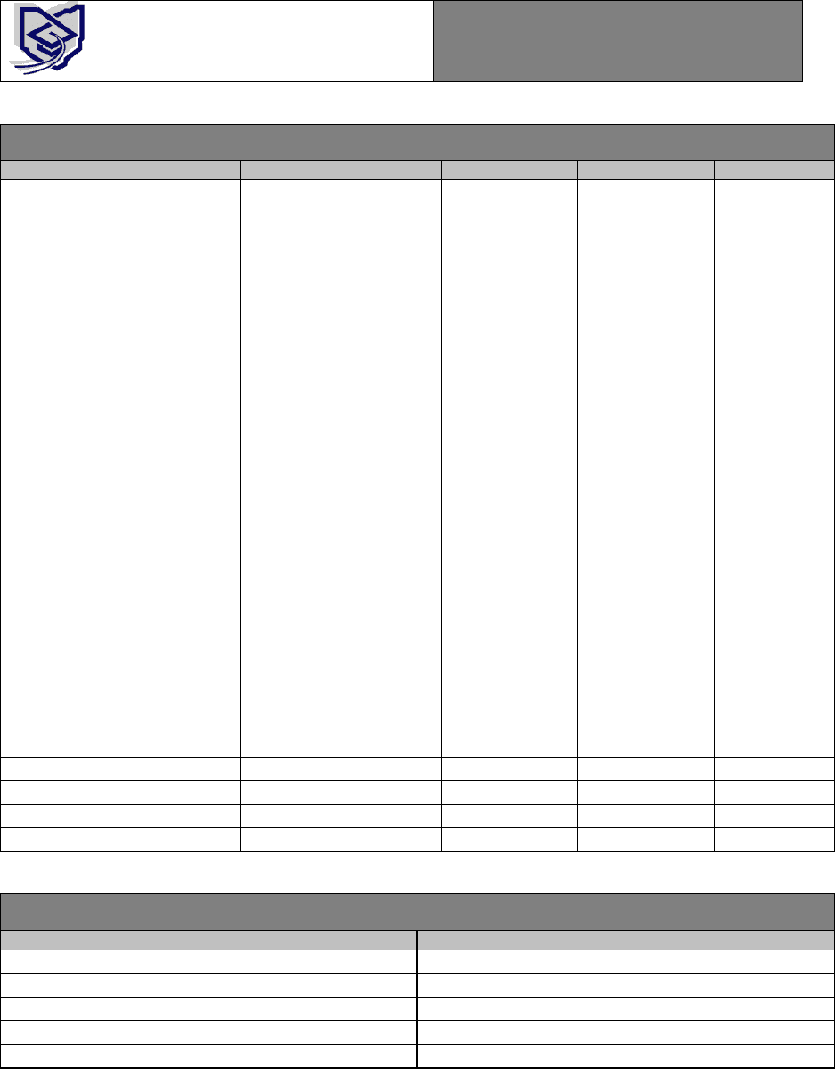 Project Status Report Template in Word and Pdf formats - page 3 of 3