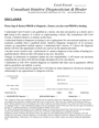 Medical Application form in Word and Pdf formats