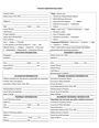 PATIENT REGISTRATION FORM in Word and Pdf formats