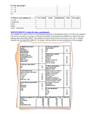 Questionnaire Template - download free documents for PDF, Word and Excel