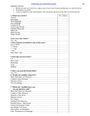 Visitor Questionnaire in Word and Pdf formats