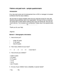 Questionnaire Template - download free documents for PDF, Word and Excel