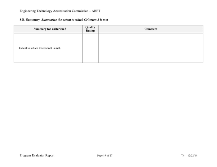 Program Evaluation Form In Word And Pdf Formats Page 19 Of 27