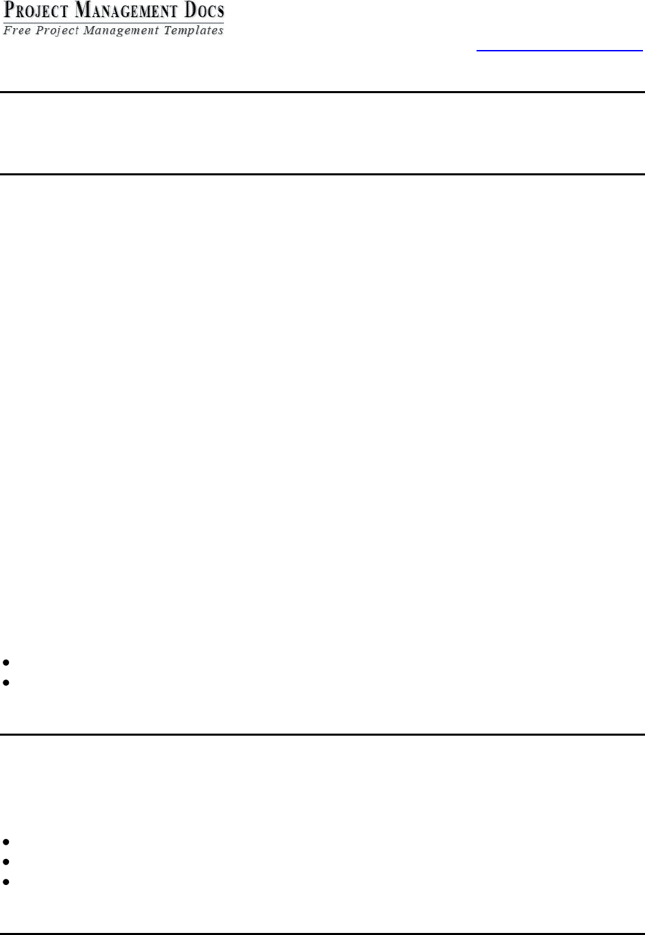 Project Meeting Agenda Template in Word and Pdf formats - page 2 of 3
