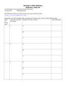 Research Paper Example - download free documents for PDF, Word and Excel