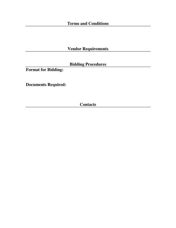 Request for Proposal in Word and Pdf formats - page 3 of 3