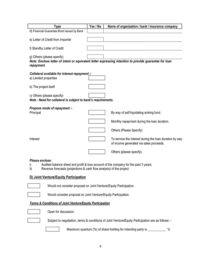 COMPLETE BUSINESS PROPOSAL In Word And Pdf Formats Page 4 Of 5