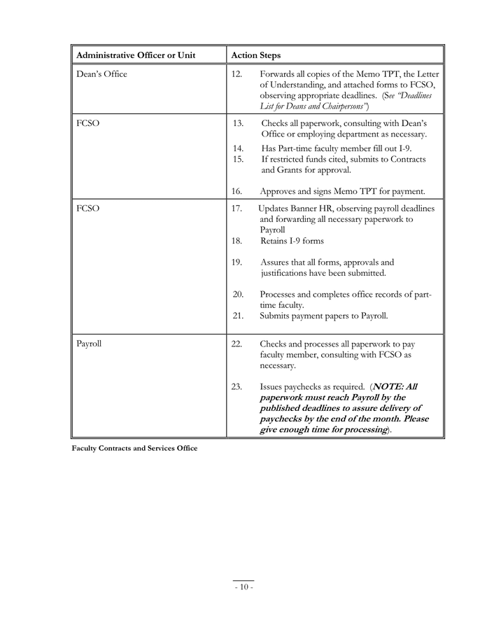 Memo in Word and Pdf formats - page 10 of 12