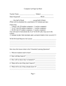 Sign Up Sheet Template - download free documents for PDF, Word and Excel