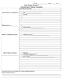 Cornell Notes Template in Word and Pdf formats