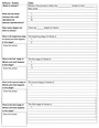 Cornell Notes Template in Word and Pdf formats