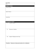 Outline Example - download free documents for PDF, Word and Excel