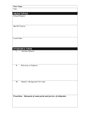 Outline Template in Word and Pdf formats