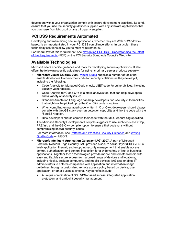Executive Summary In Word And Pdf Formats - Page 26 Of 42