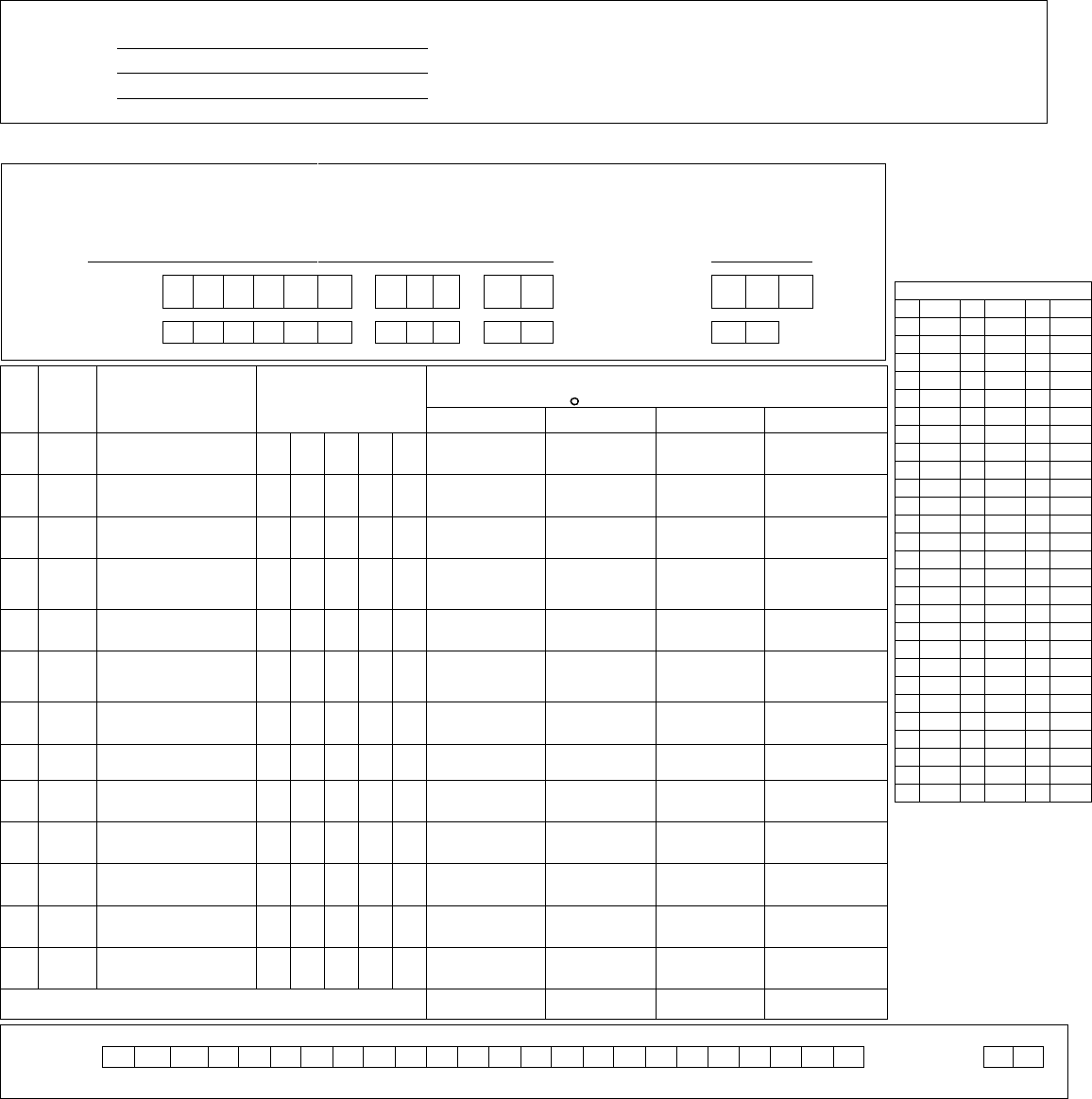 BASKETBALL SCORE SHEET in Word and Pdf formats - page 4 of 6