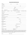PATIENT REGISTRATION FORM in Word and Pdf formats