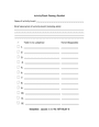 Activity/Event Planning Checklist in Word and Pdf formats